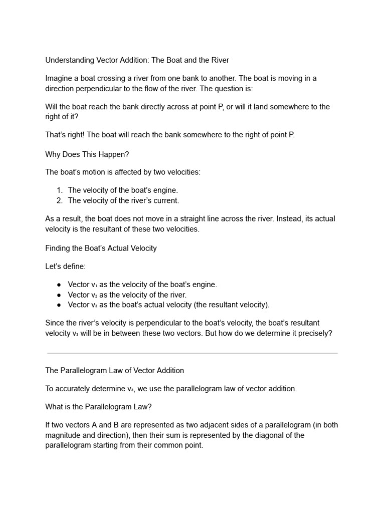 Vectors | PDF | Euclidean Vector | Velocity