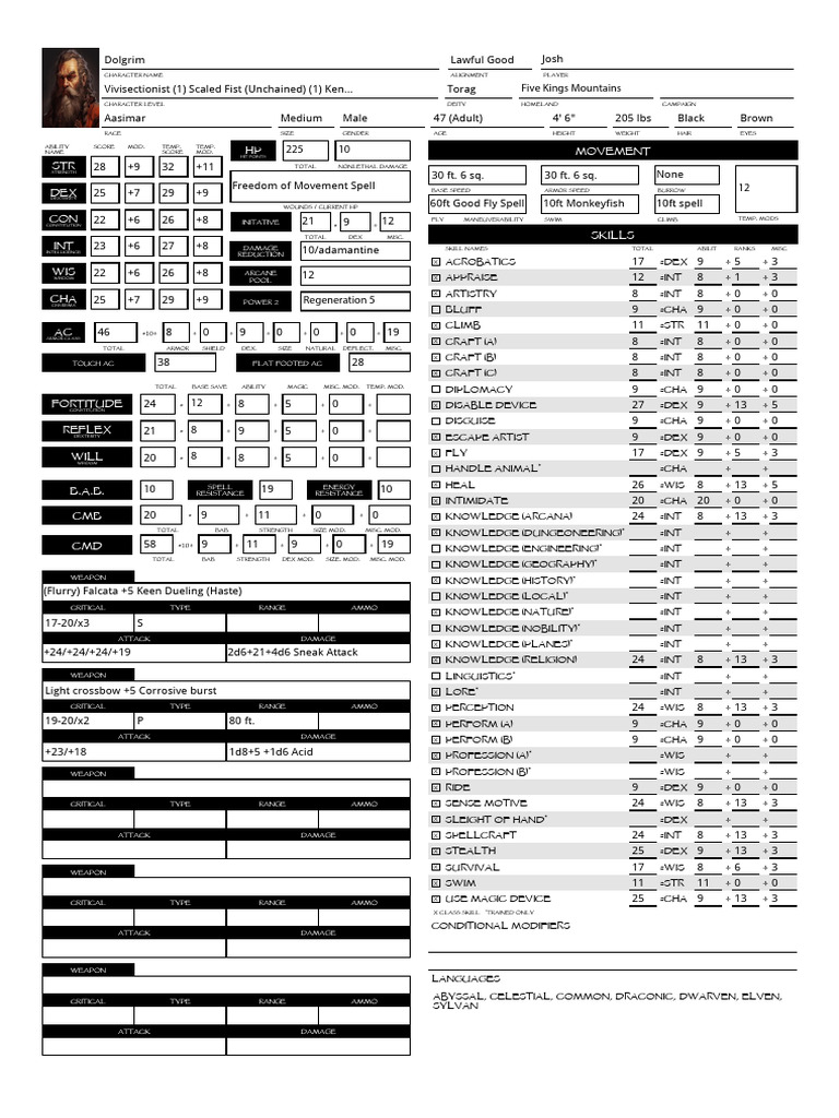 Dolgrim Level 11 Version 2 | PDF