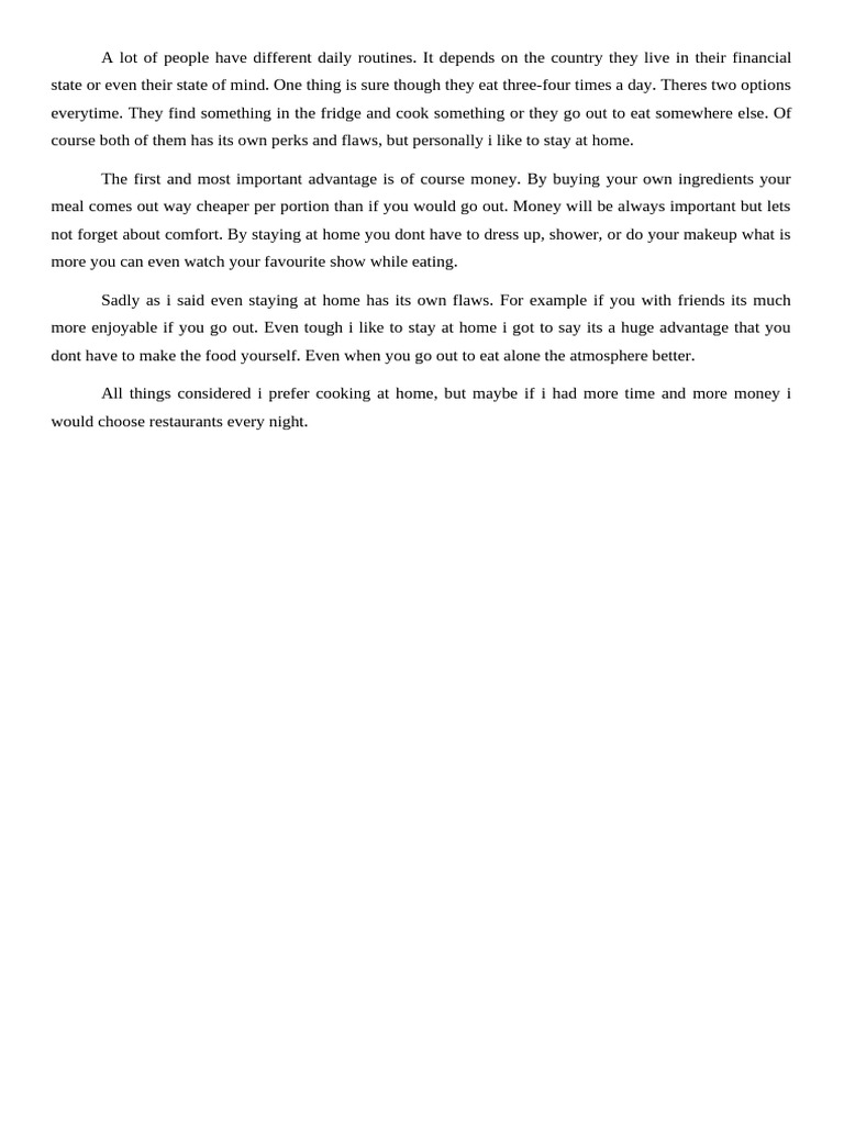 Angol.Beadandó | PDF