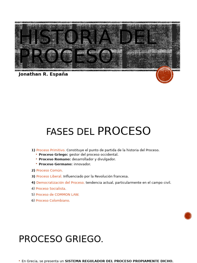 Historia Del Proceso | PDF | Judicaturas | Gobierno