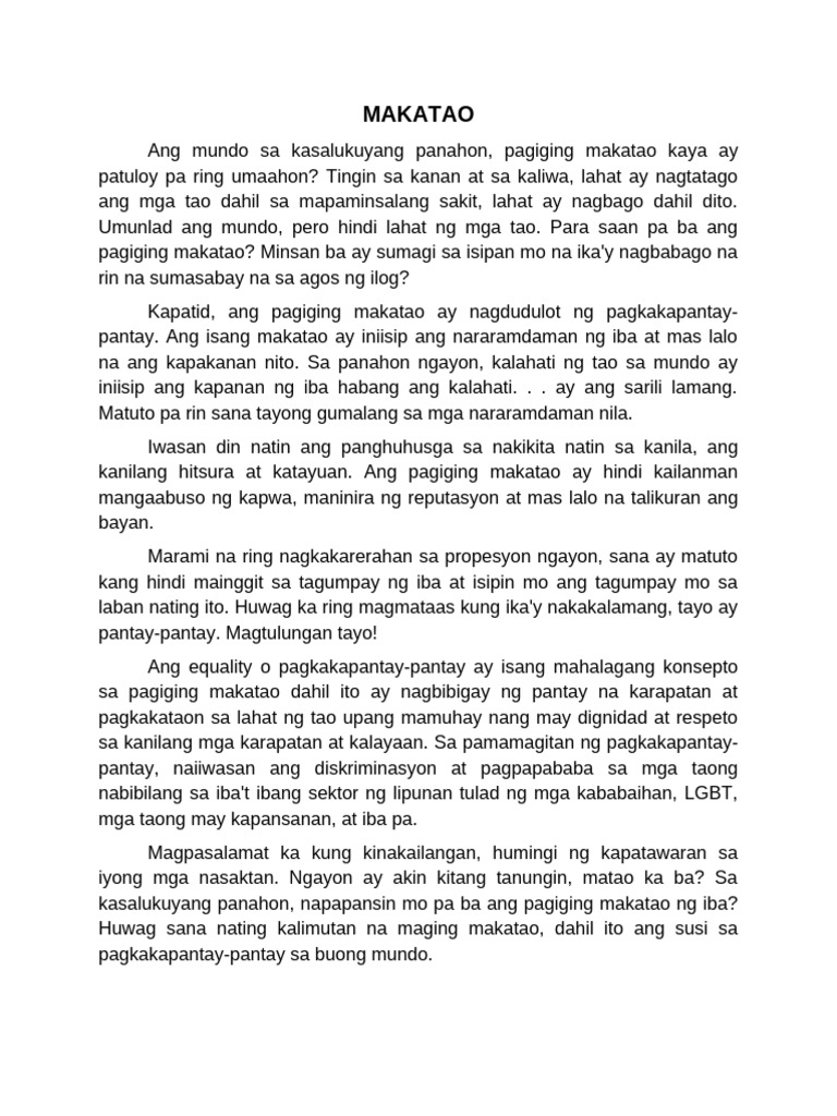MAKATAO | PDF