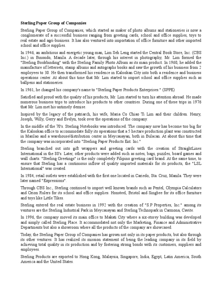 Excel Profile | PDF | Personal Computers | Industries