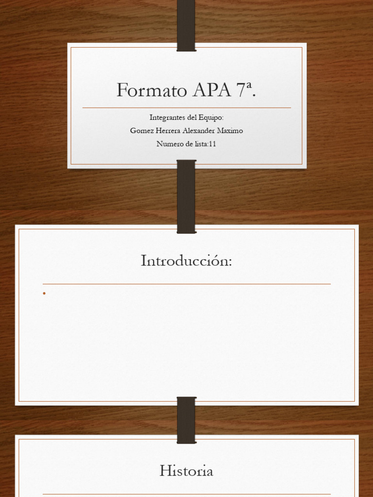 Evolución del Formato APA 7ª Edición | PDF | Estilo apa | Asociacion ...