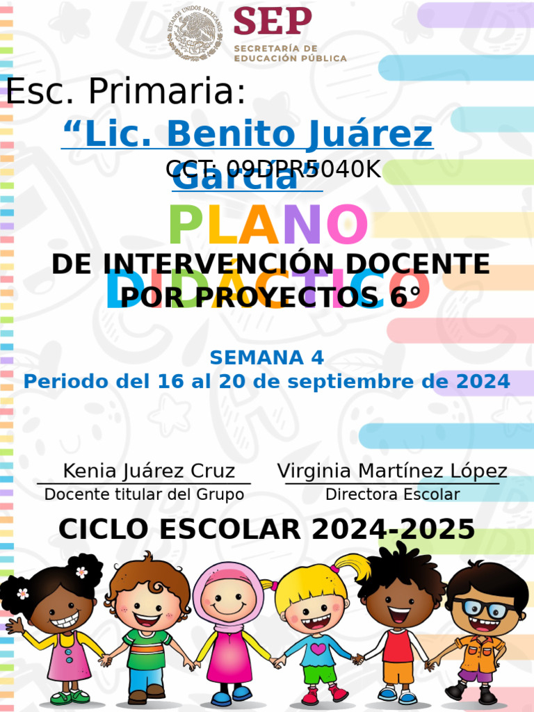 6° Sem4 Ppoint Planeación Proyectos Darukel 24-25 | PDF | Biodiversidad ...