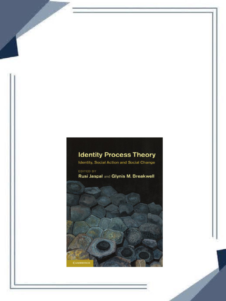 Identity Process Theory Identity Social Action and Social Change 1st Edition Rusi Jaspal - The ...