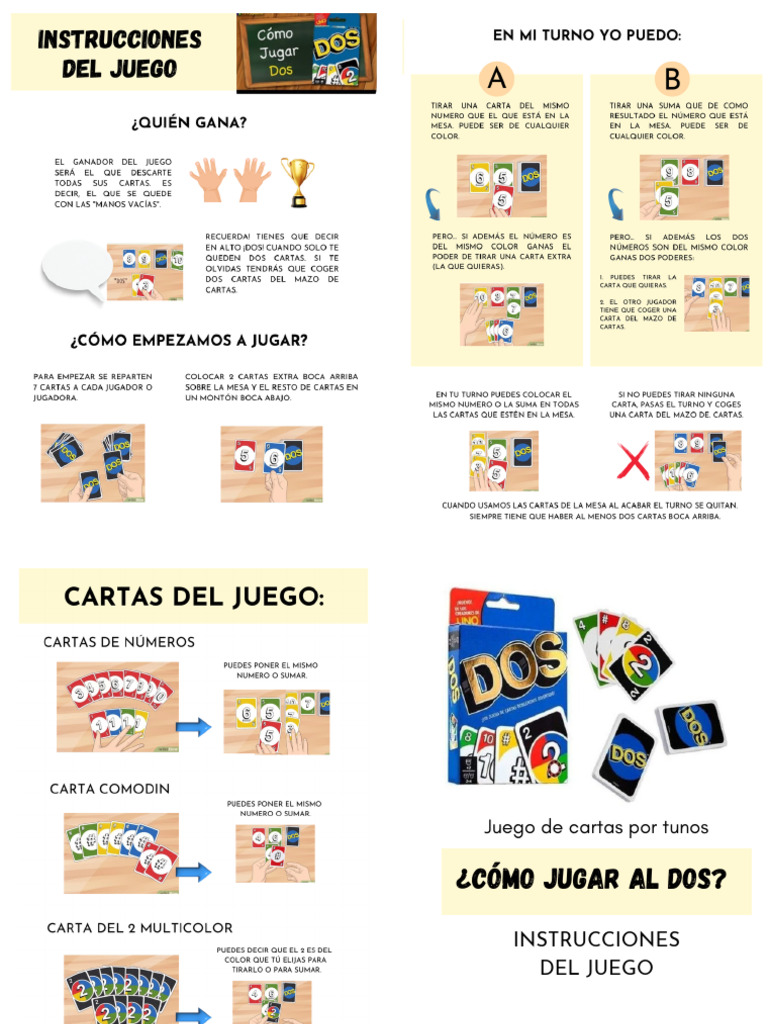 ¿Cómo Jugar Al Dos - 20250227 - 180007 - 0000 | PDF