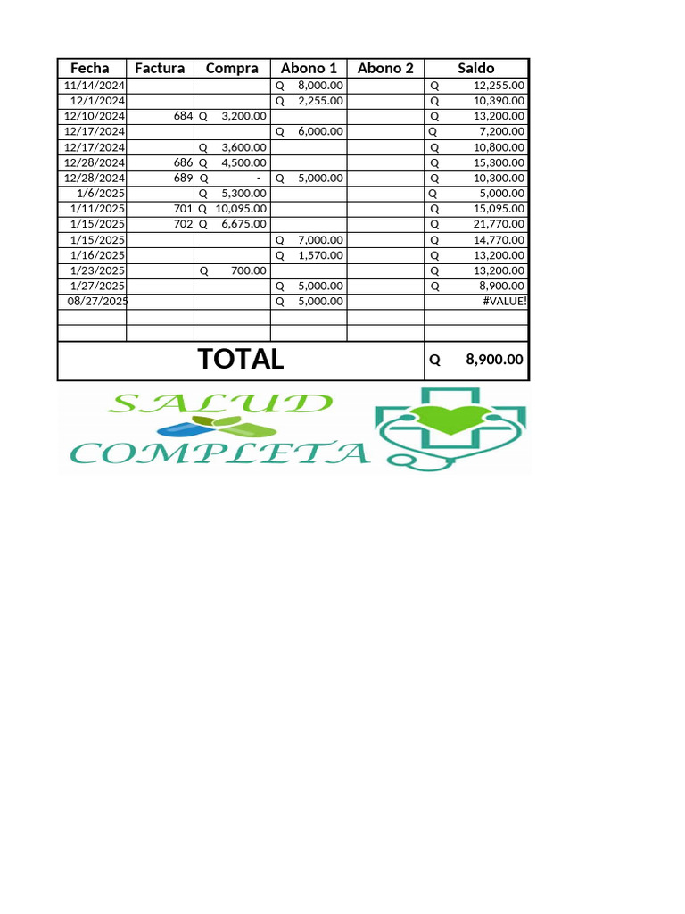 Estado de Cuenta Don Abner 0207 | PDF