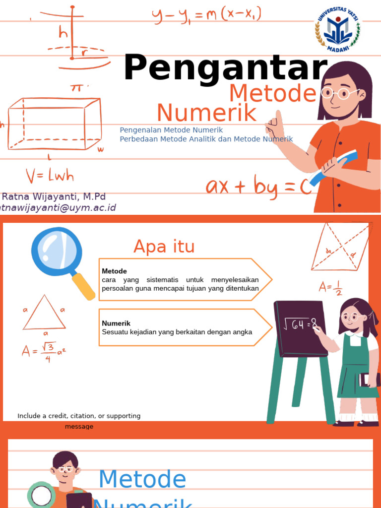 Pengantar Metode Numerik | PDF