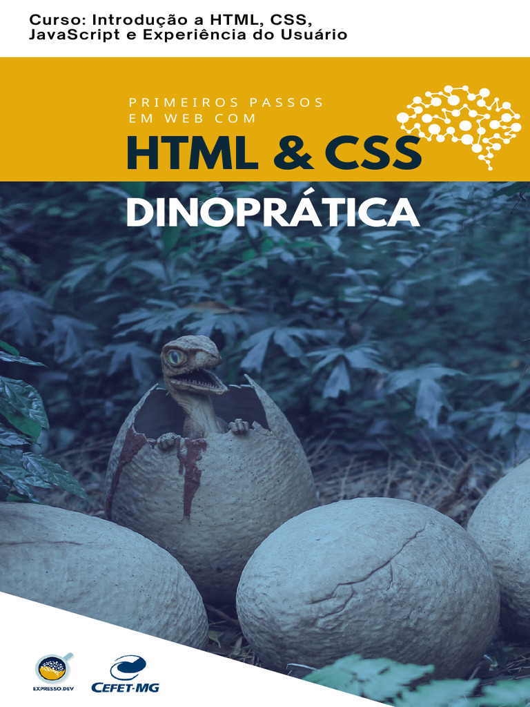 Primeira Pagina Web Dinopratica | PDF | Html | Rede mundial de computadores