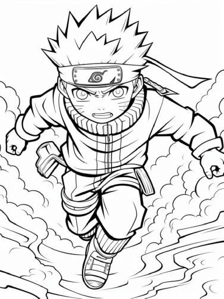 Naruto coloring Pages | PDF