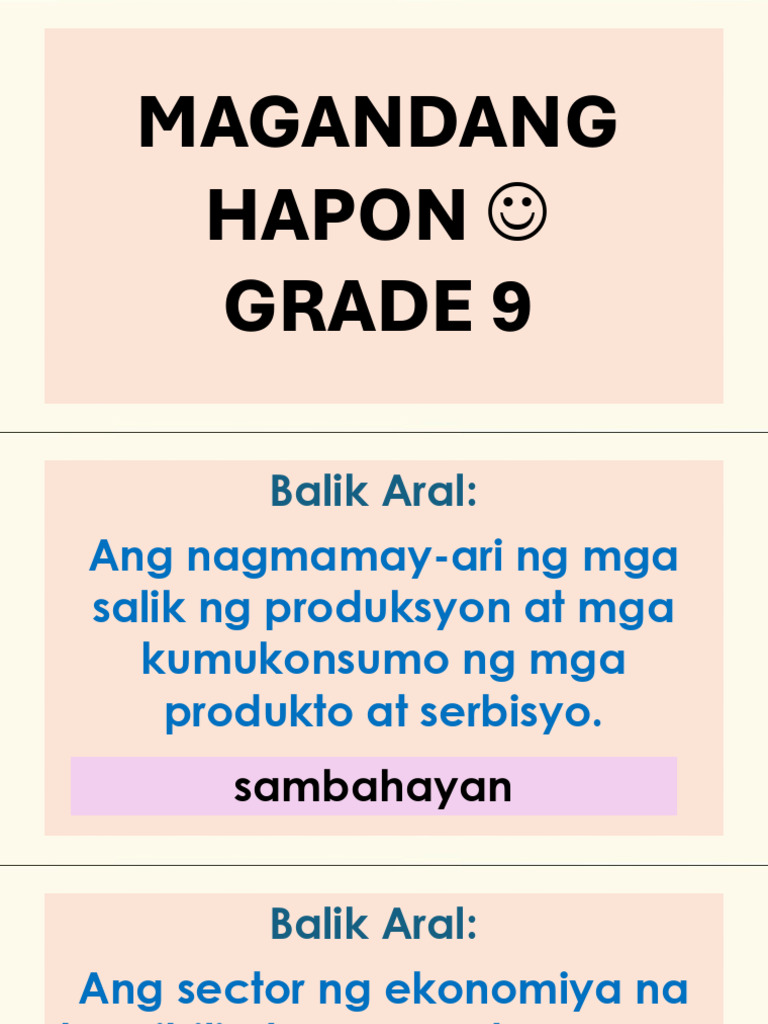 AP9_Q3_ARALIN 2 | PDF