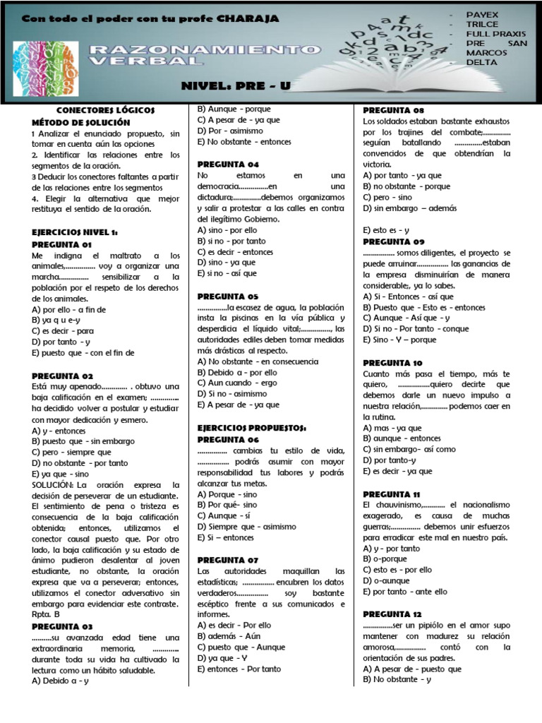 6. EJERCI CONECTORES ALUM | PDF