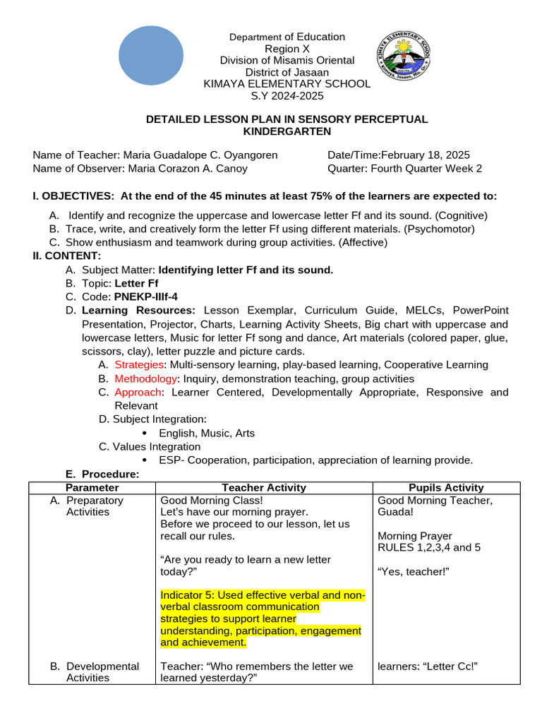 COT Q3 WEEK 8 (AutoRecovered) | PDF | Learning | Teachers