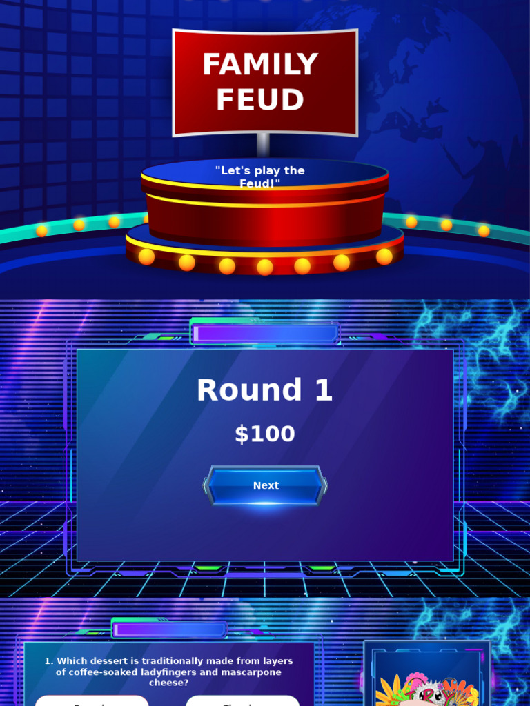 GAME #71 Family Feud Game 1 | PDF