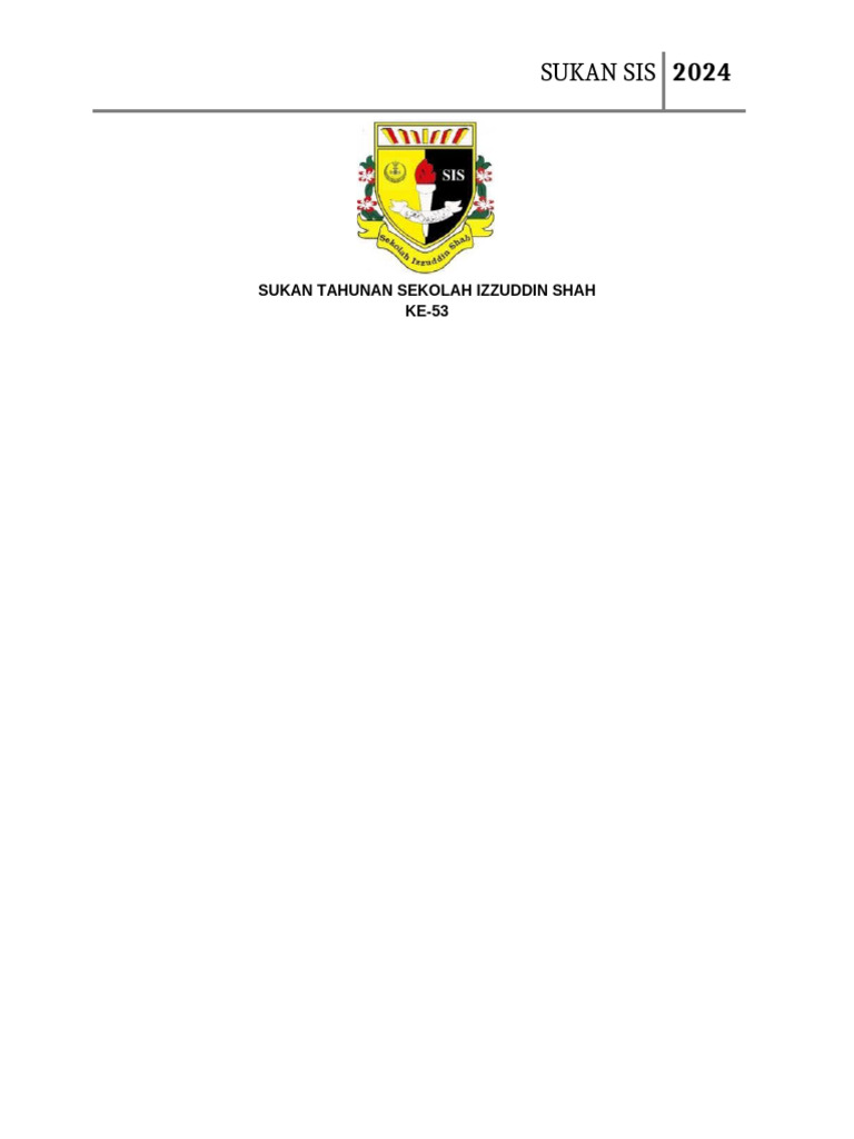 Senarai Nama Atlet Mengikut Rumah. | PDF