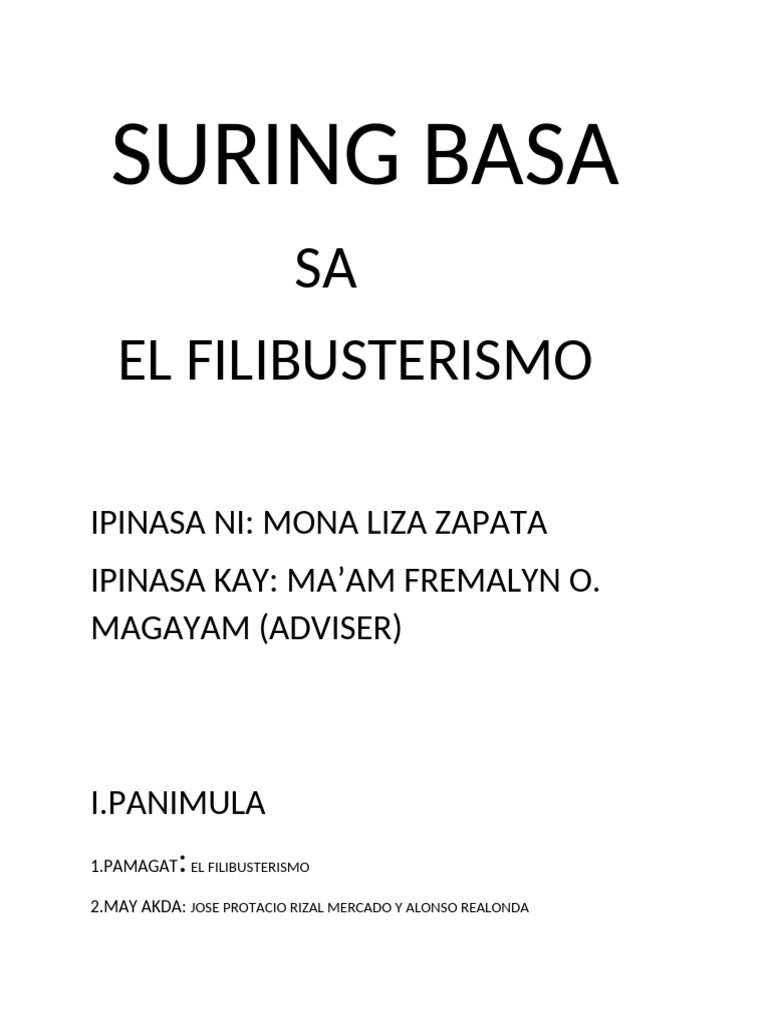 Suring Basa | PDF