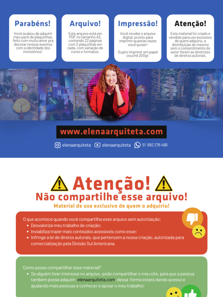 Plaquinhas Gyd25 Portugues | PDF