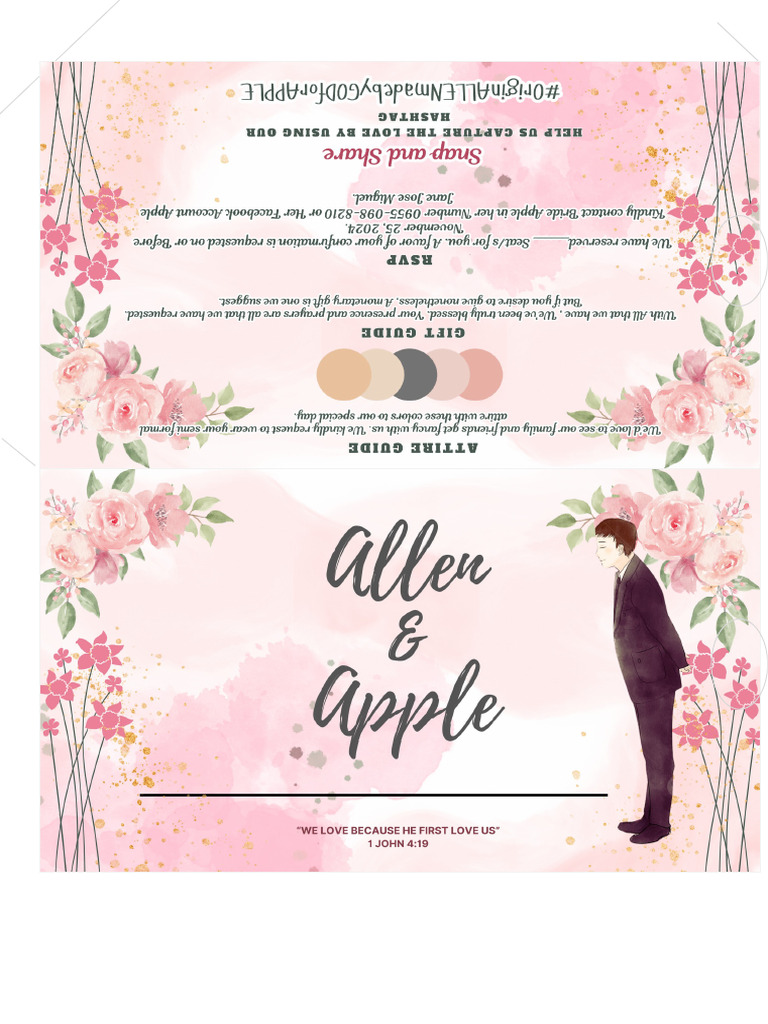 Apple Sliding Invitation | PDF