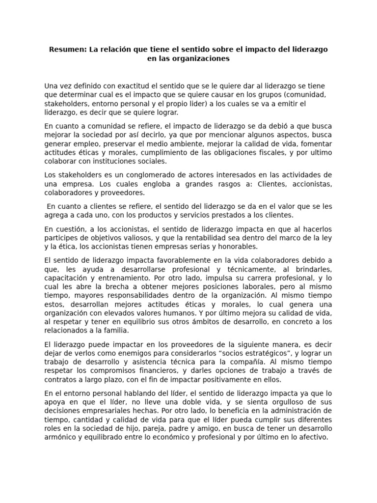 Meta 2.2_ Lazos_Rodney | PDF | Liderazgo | Business