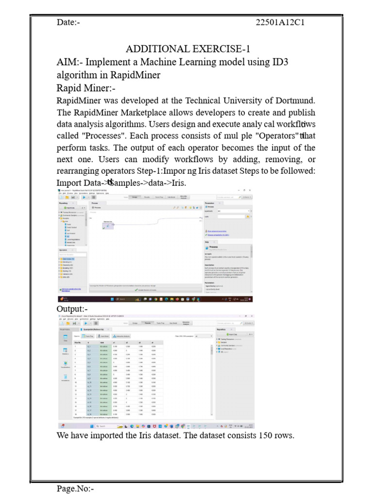ML Additional Experiment-1 85-4 | PDF | Applied Mathematics | Machine Learning