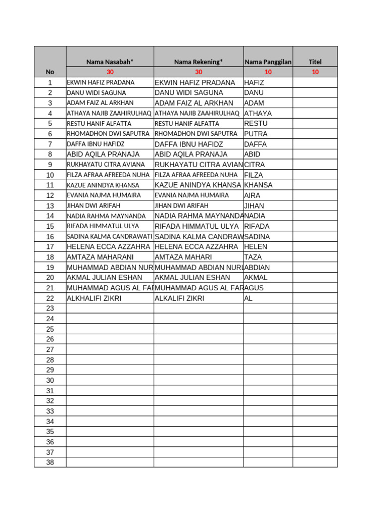 Form Simpel BPD Jateng | PDF