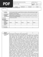 Detailed Lesson Plan Cover Page | PDF