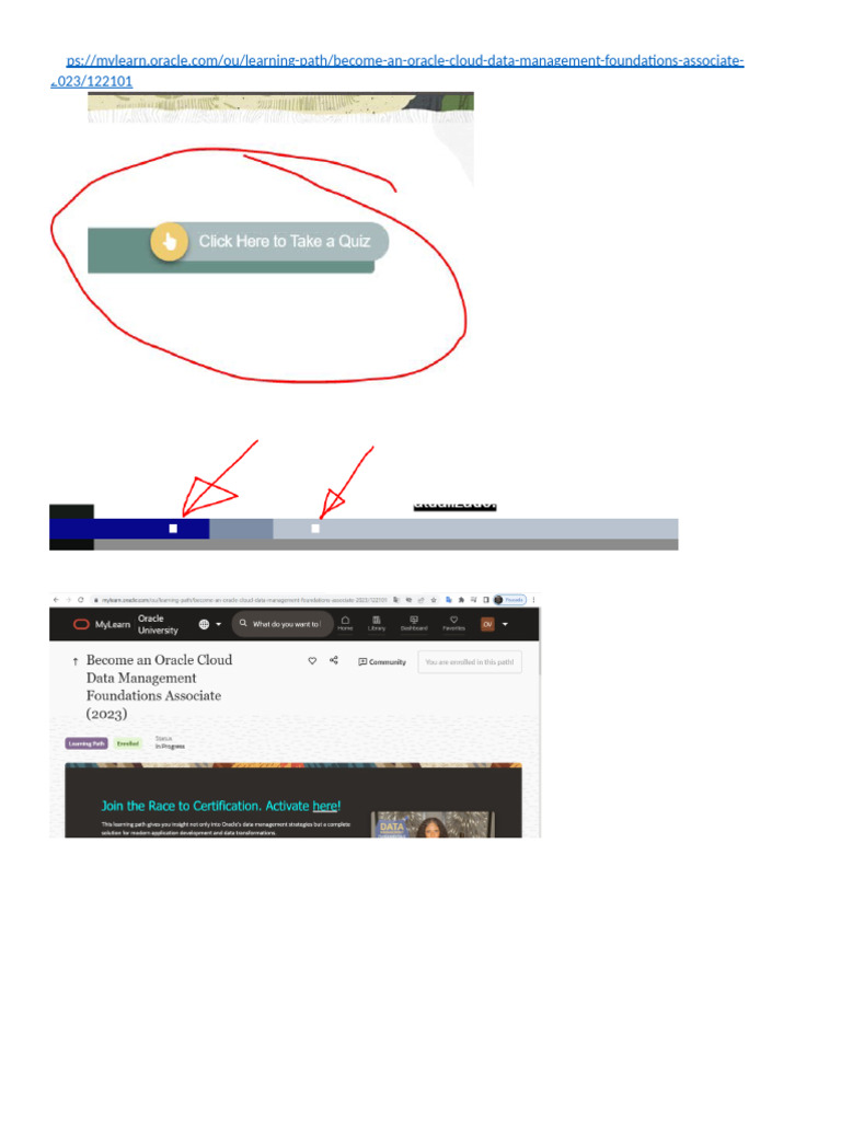 000 Oracle Cloud Data Management Foundations Associate 2023 V5 | PDF | Databases | Cloud Computing