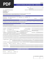Kina Bank Business Account Application Form | PDF | Cheque | Banks