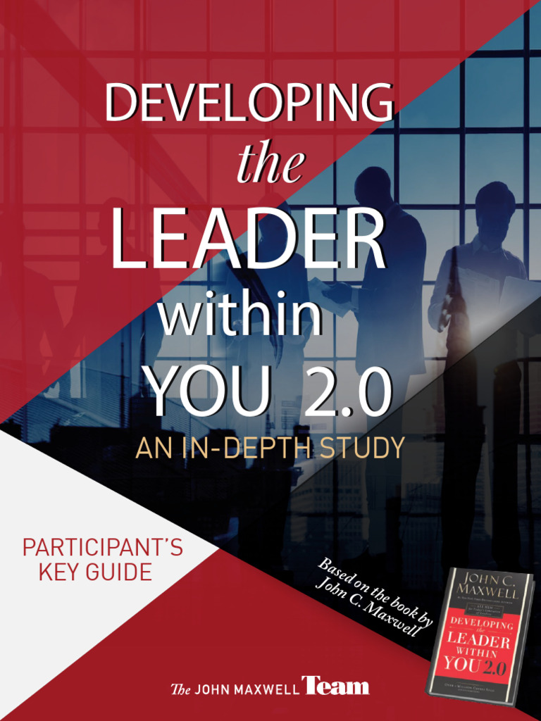 Developing The Leader Within You - Participant Guide Key | PDF | Leadership