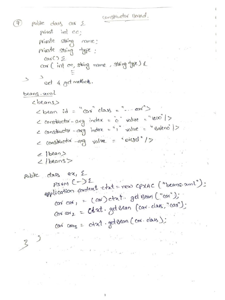 Constructor Injection | PDF