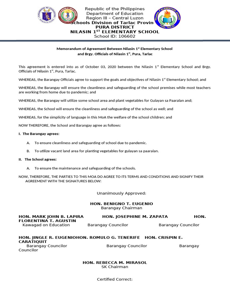 Adopt A School Program Clean and Green | PDF | Agriculture | Vegetables