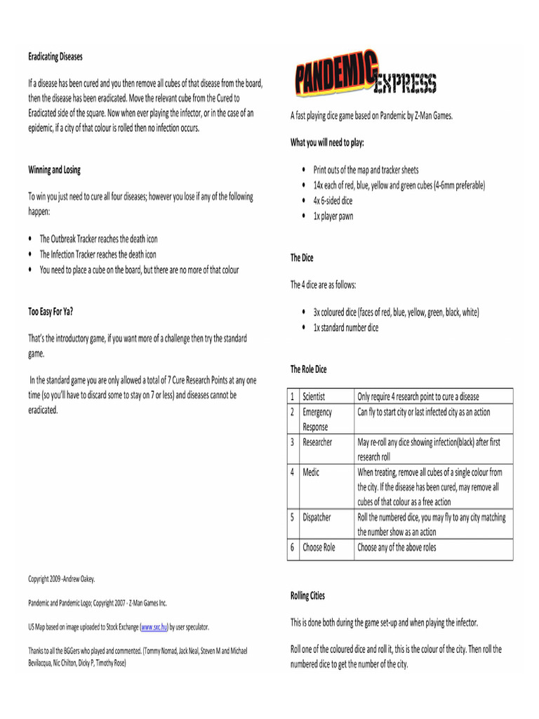 Pandemic_Express_v1.1_Booklet | PDF