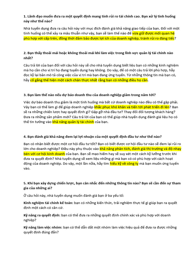 CFO Roles - Analog 1 | PDF