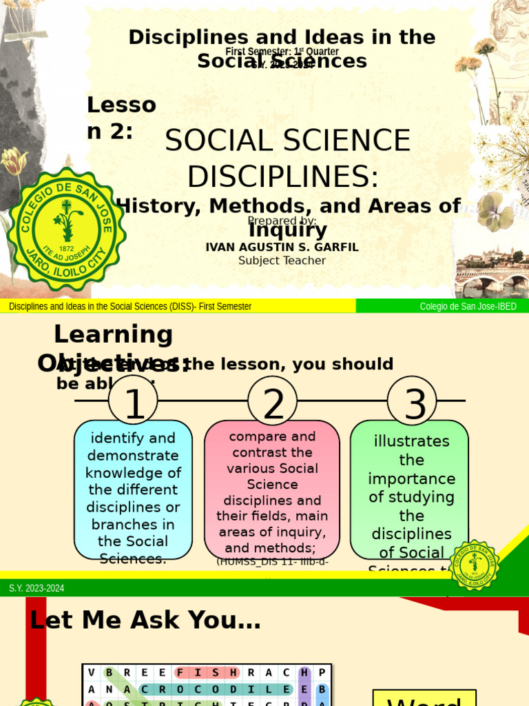 Overview of Social Science Disciplines | PDF | Social Sciences ...