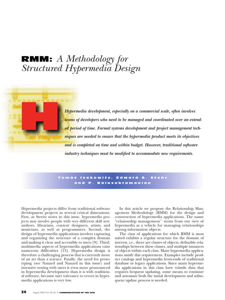 Hypermedia Design for Developers | PDF | Databases | Data Model