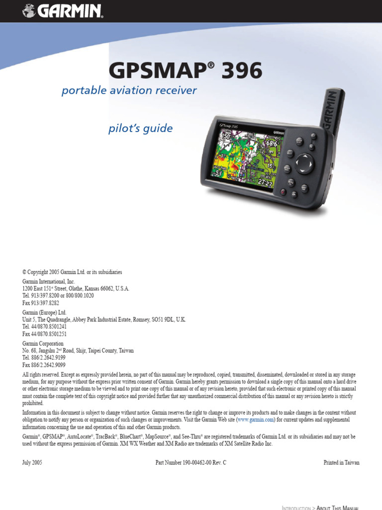 gpsmap_396 | PDF | Global Positioning System | Electrical Connector