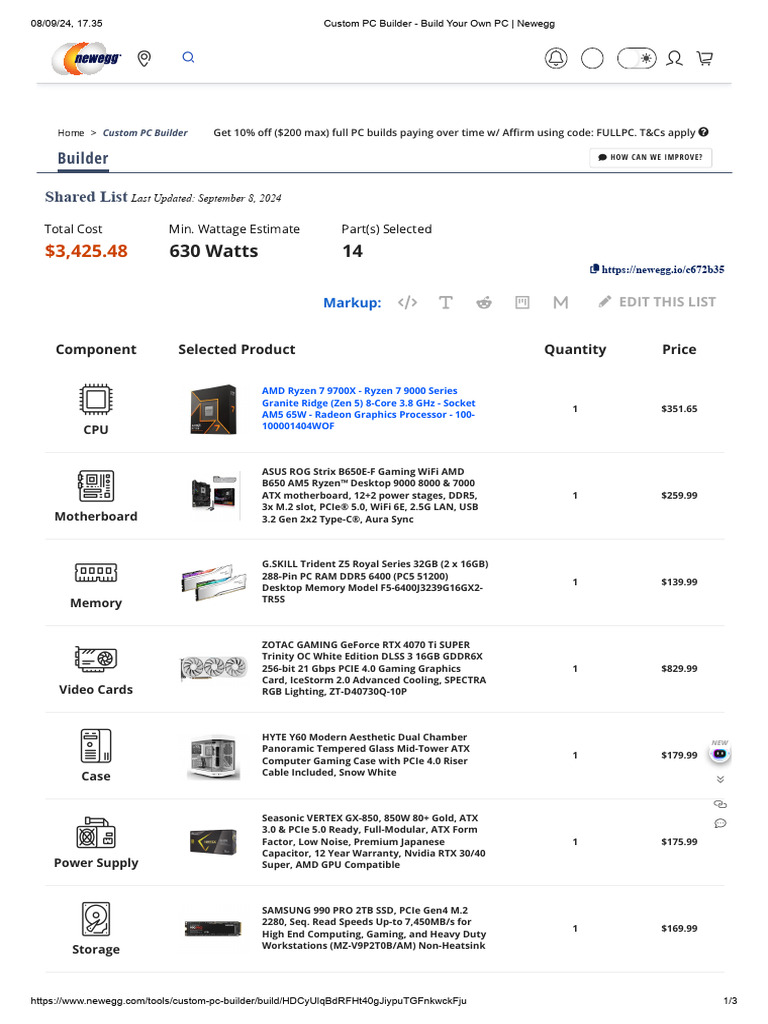 Newegg Custom PC Build Guide | PDF | Solid State Drive | Personal Computers