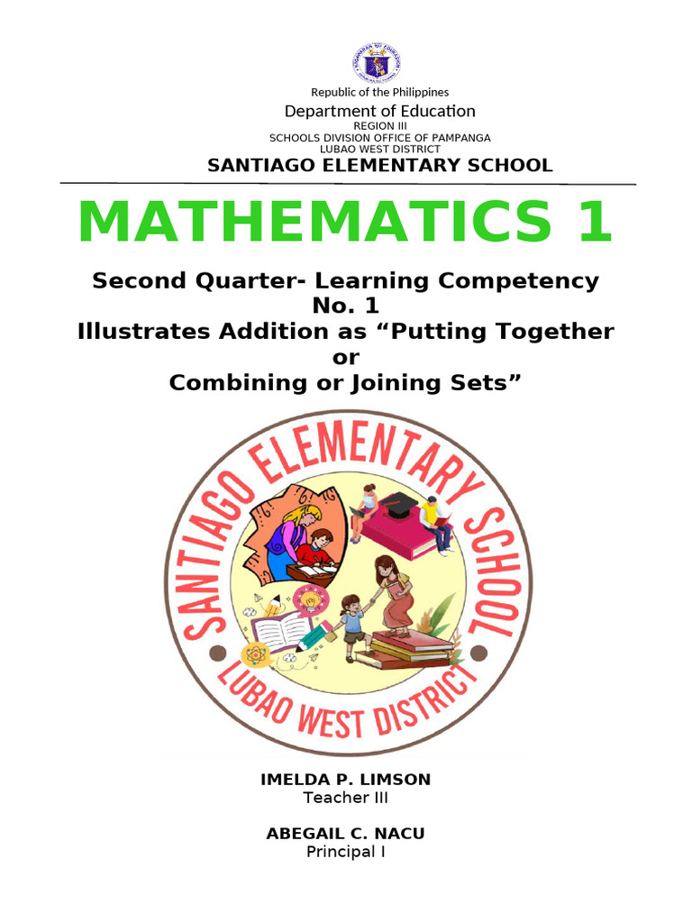 Las in Math 1-2ND Quarter | PDF | Learning