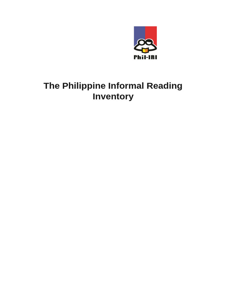 Phil Iri Forms - Template | PDF