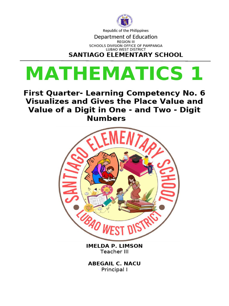 LAS IN 1-MATH 1-1ST QUARTER | PDF | Mathematics