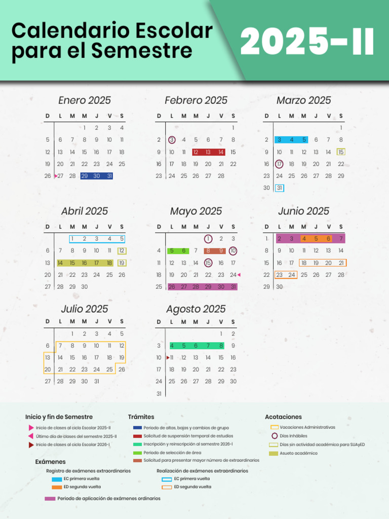 Calendario Fesar 2025II | PDF