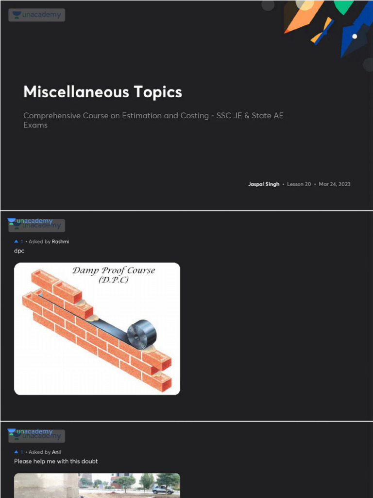 Miscellaneous Topics No Anno | PDF
