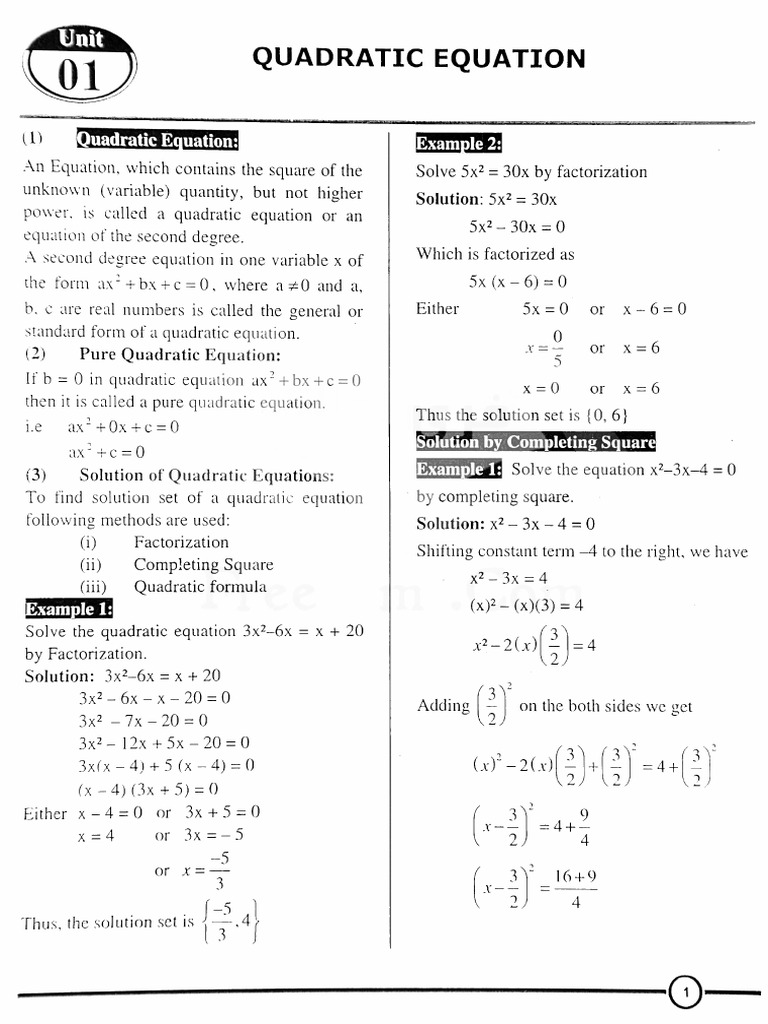 10class Math Unit 1 (1.1) | PDF