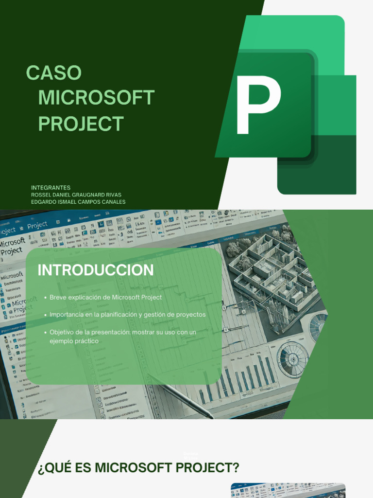 Caso Microsoft Project | PDF | Gestión de proyectos | Informática