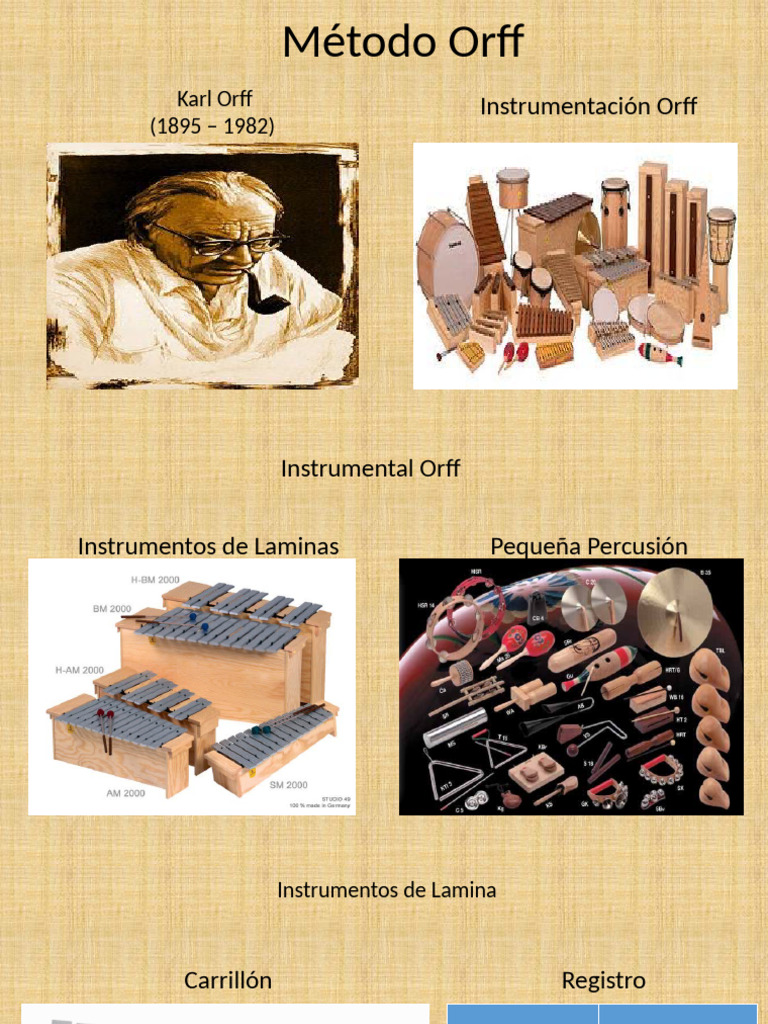 Instrumental Orff - Arreglos | PDF