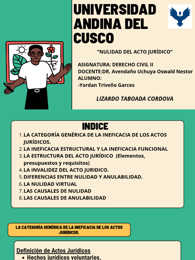 Nulidad Acto Juridico (1) | PDF | Nulo (ley) | Justicia