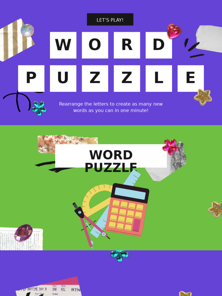 Scarmble Word Starter 3 | PDF