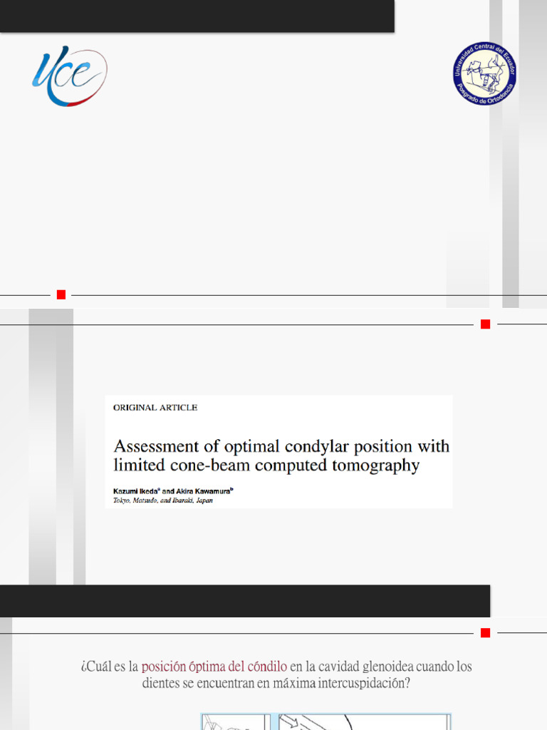 Evaluación de La Posición Condilar Óptima3 | PDF