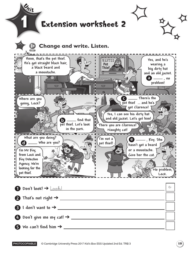 KB - 3 - Unit 1 - Extension 2 | PDF