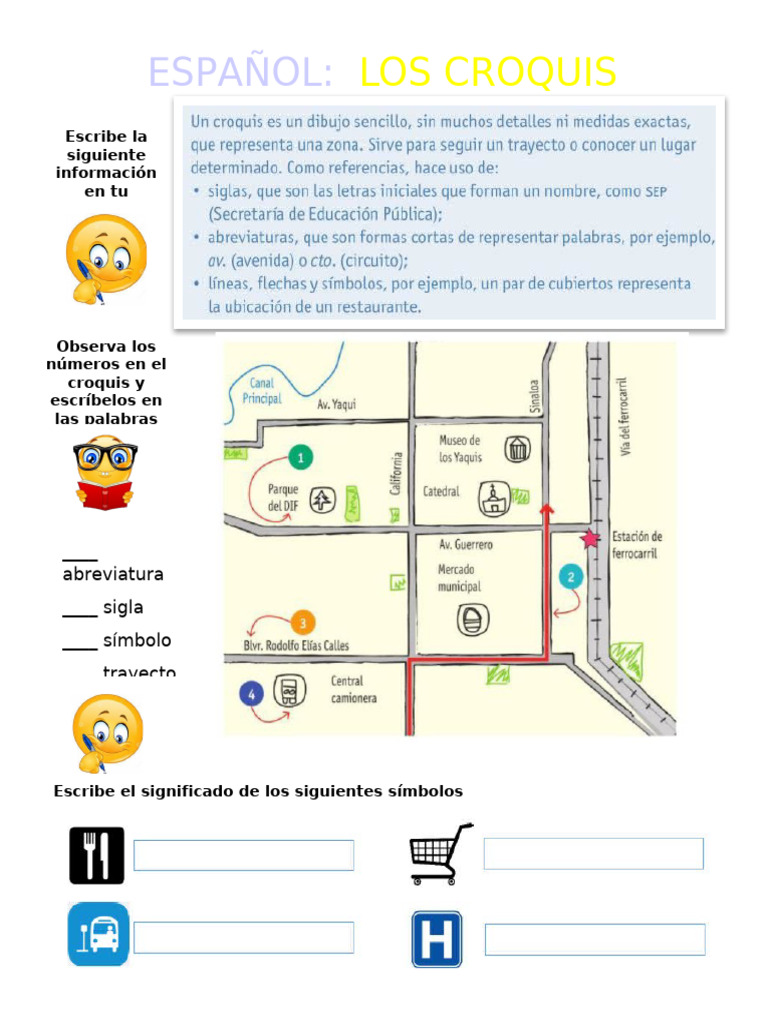 Actividad Los Croquis | PDF